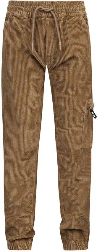 Retour Spodnie "Kelto" w kolorze beżowym - Ceny i opinie - Ceneo.pl