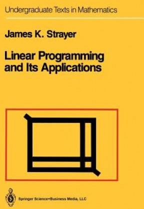 Linear Programming and Its Applications - Literatura obcojęzyczna ...