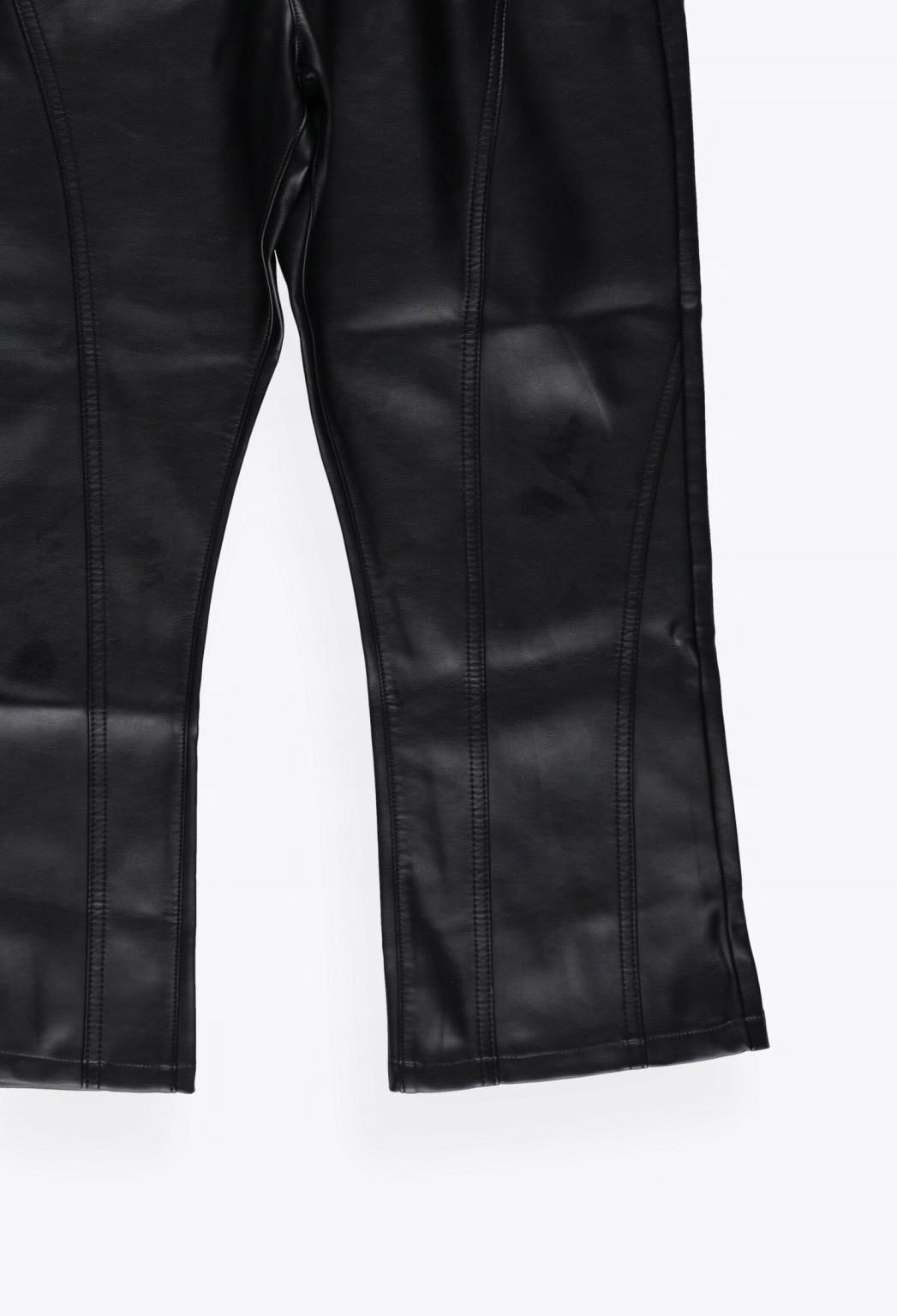 Skóry L0O Xxh__m Czarne Spodnie Imitacja - Ceny i opinie - Ceneo.pl