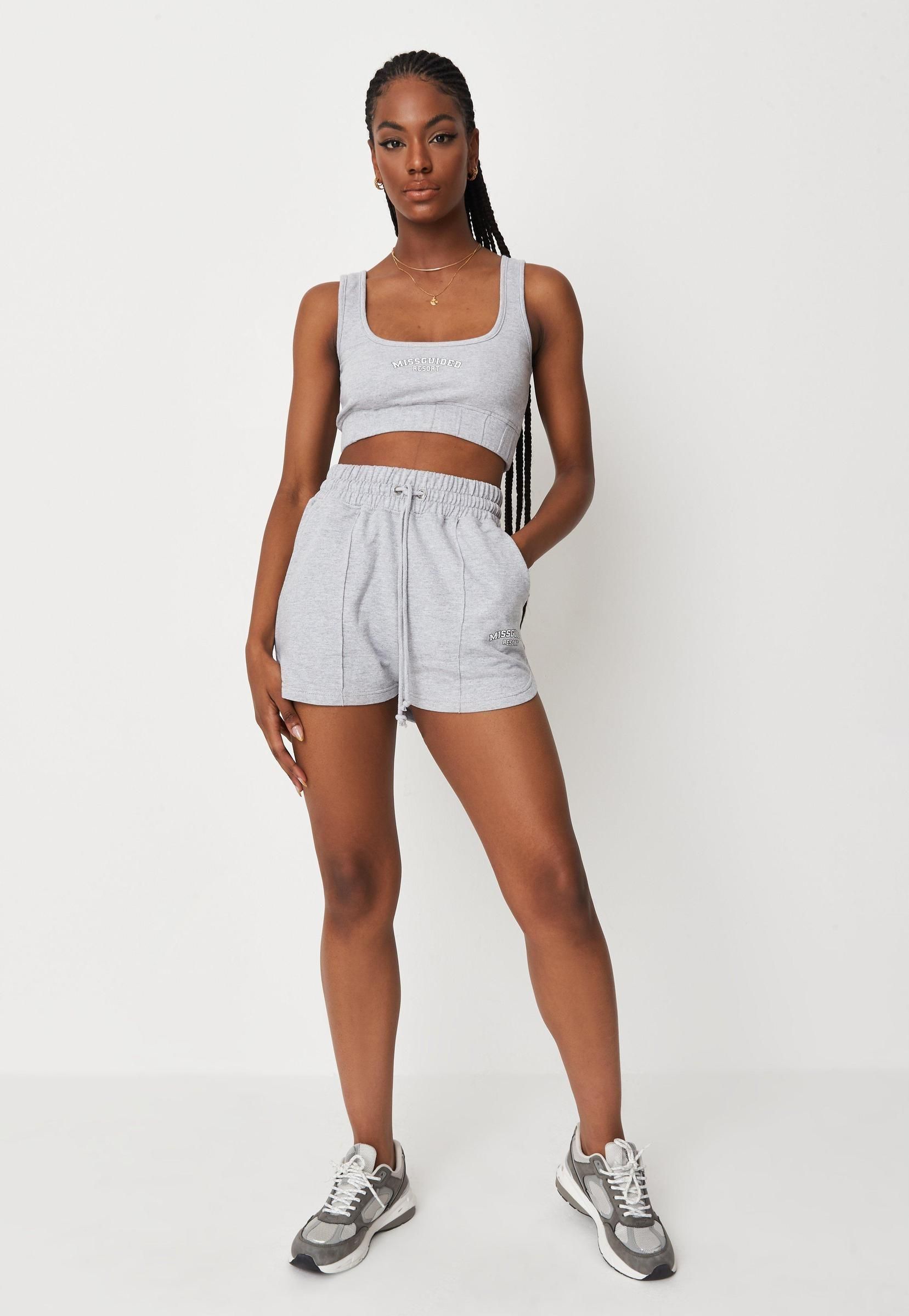Missguided Crop Top Logo H0Q XXC__M - Ceny i opinie - Ceneo.pl