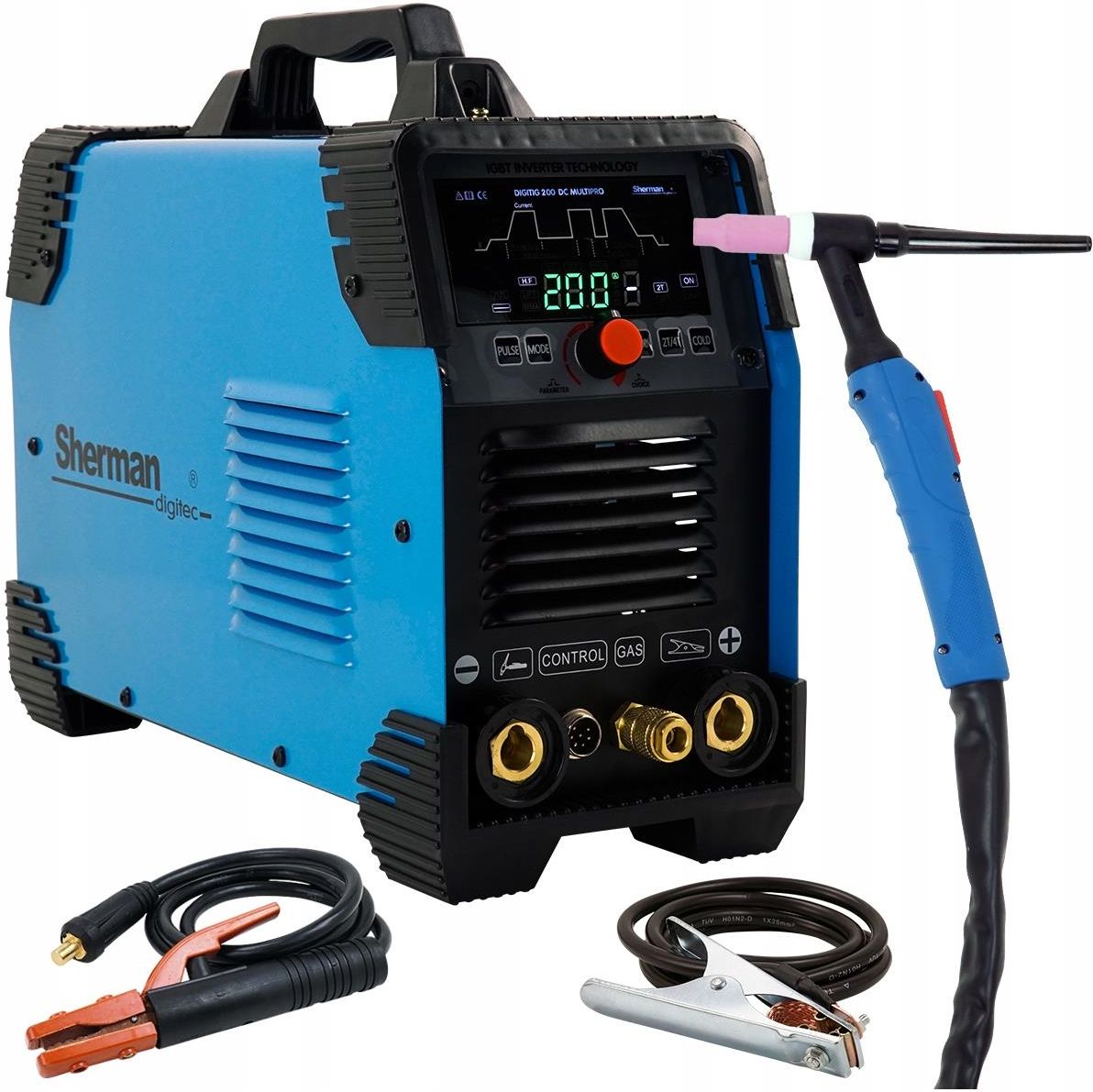 Spawarka Sherman Spawarka Inwertorowa Tig Dc 200 Puls Mma Hf 230V - Opinie i ceny na Ceneo.pl