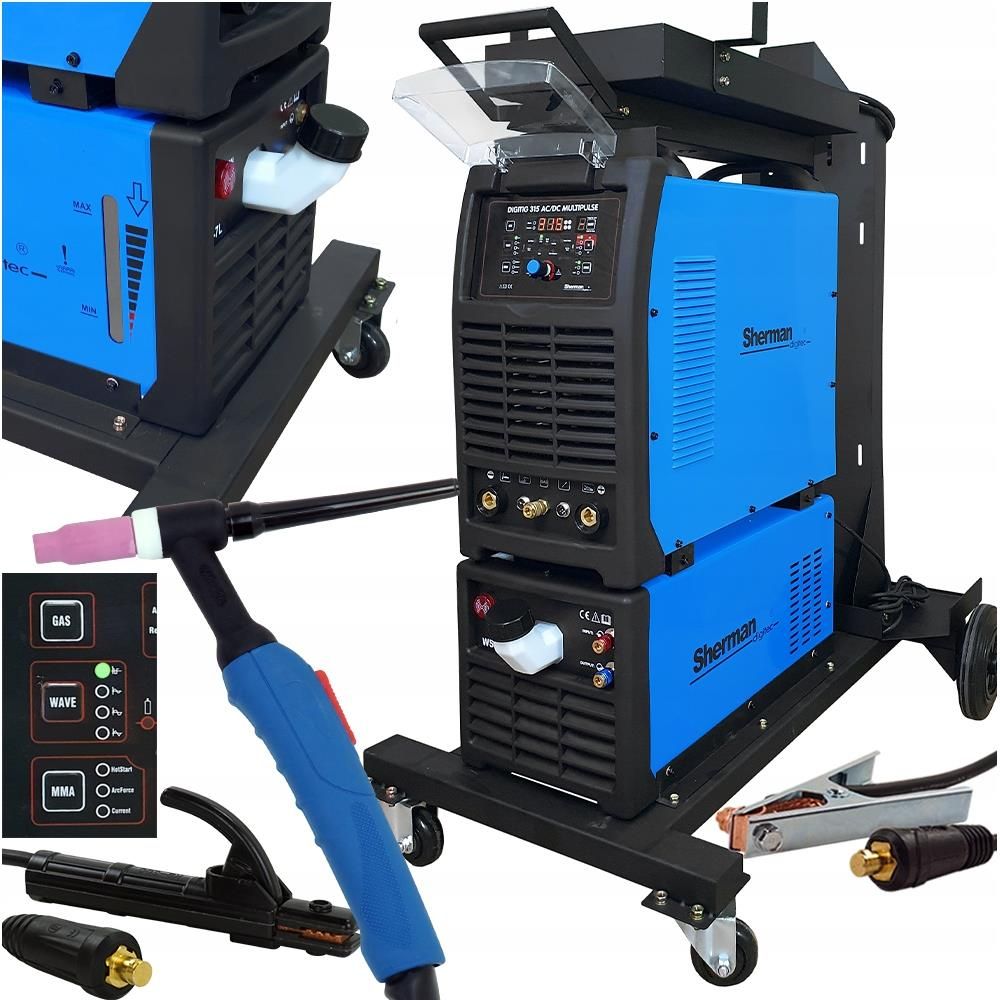 Spawarka Sherman Spawarka Digitig 315 Acdc Multipulse Tig 315A Puls Zestaw Chłodnica - Opinie i ...