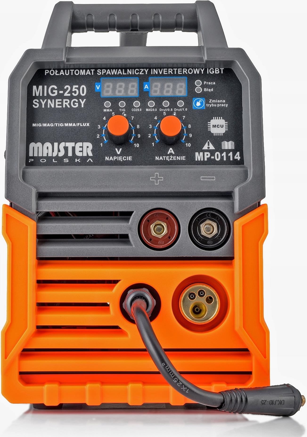 Spawarka Majster Polska Półautomat Spawalniczy 250A Mma Mig Tig Lift ...