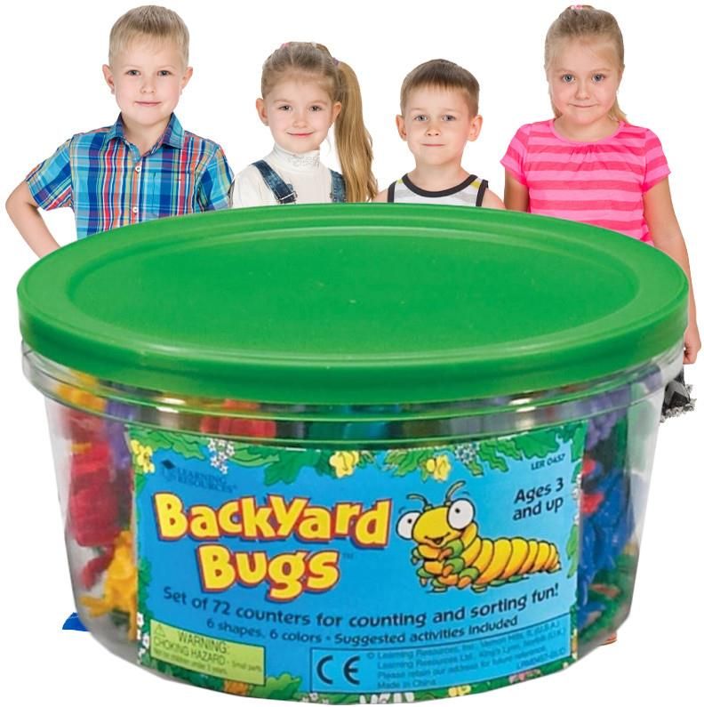 Learning Resources Zestaw Edukacyjny Owady I Robaczki Figurki 72Szt ...