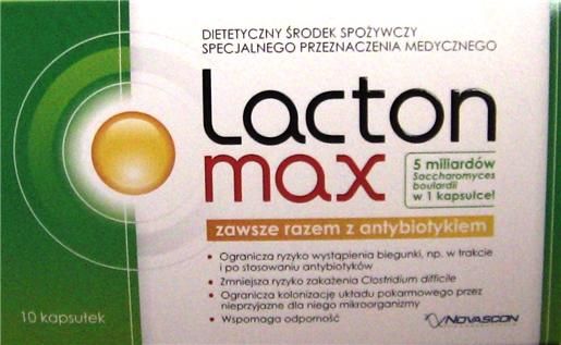 Lacton Max 10 kapsułek - Opinie i ceny na Ceneo.pl