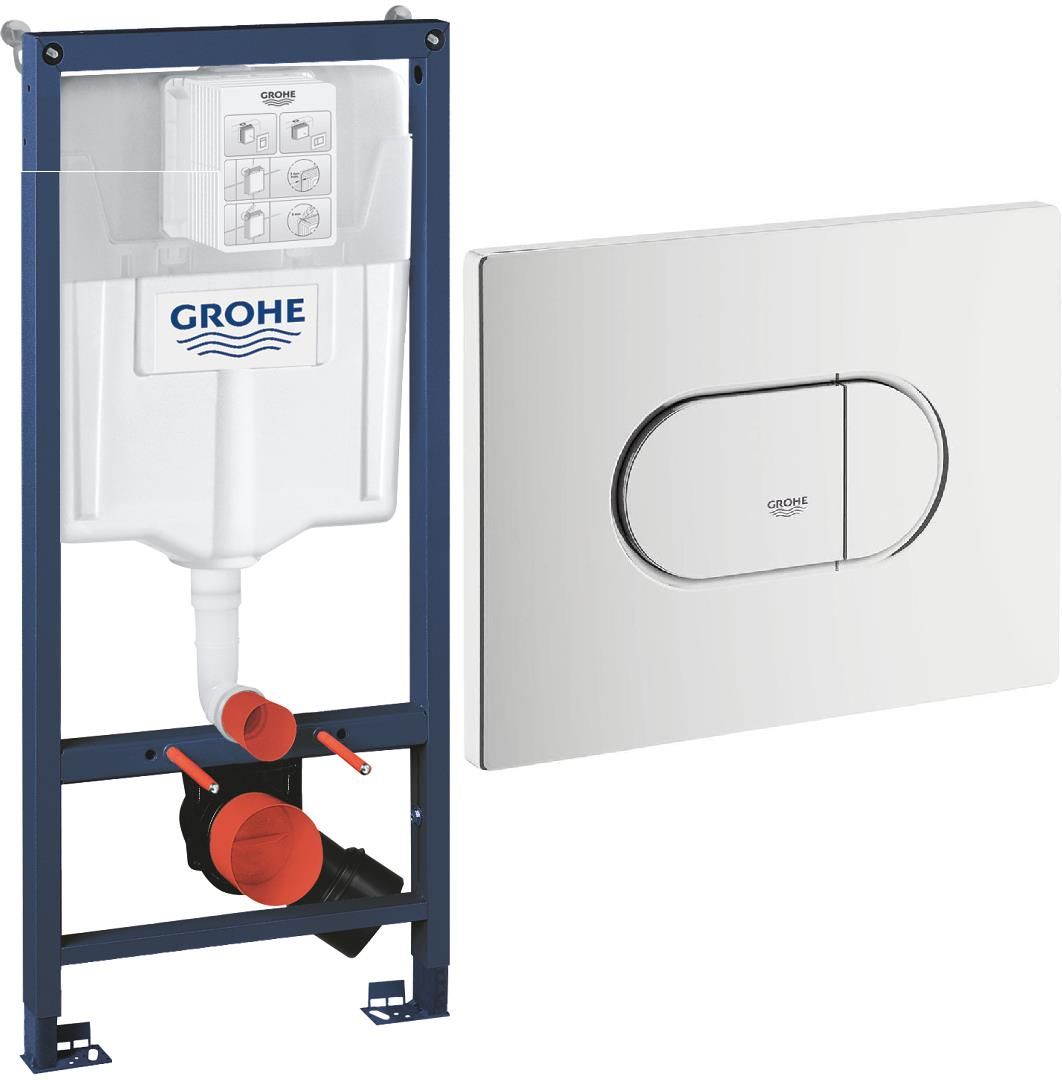 Przycisk spłukujący Grohe Rapid Sl Arena Cosmopolitan 38536001+38858SH0 ...