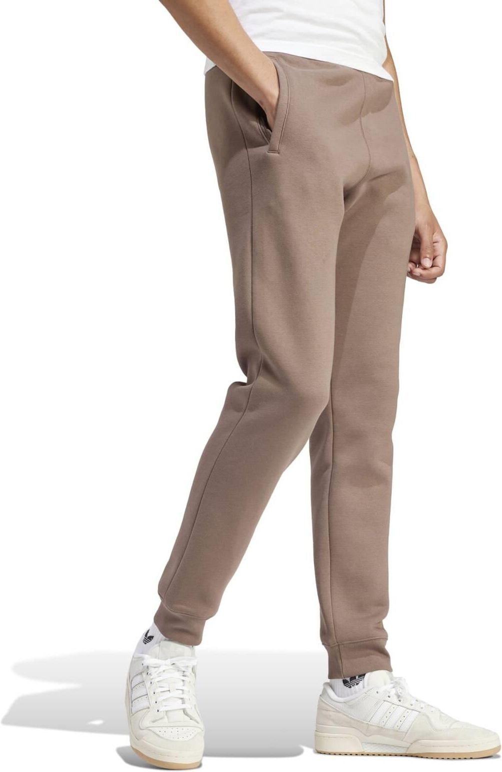 Spodnie dresowe męskie adidas TREFOIL ESSENTIALS brązowe IR7799 - Ceny ...