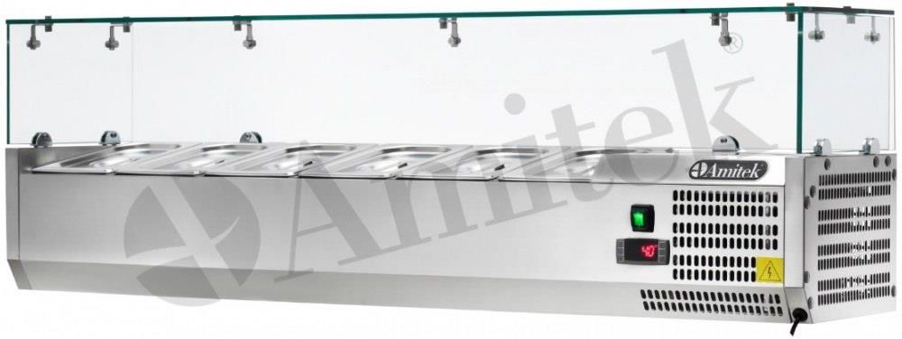 Amitek Nadstawka Chłodnicza 6X Gn1/4, Ak14433, (1090022) - ceny i opinie - Ceneo.pl