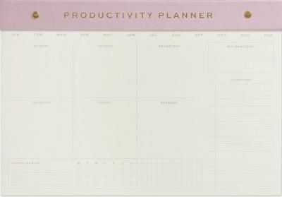 Notatnik Na Biurko Lilac - Productivity Planner Designworks Ink - Ceny ...