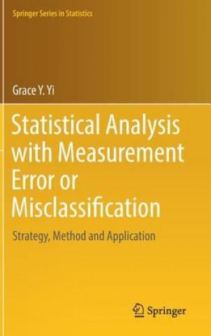 Statistical Analysis with Measurement Error or Misclassification - Literatura obcojęzyczna ...