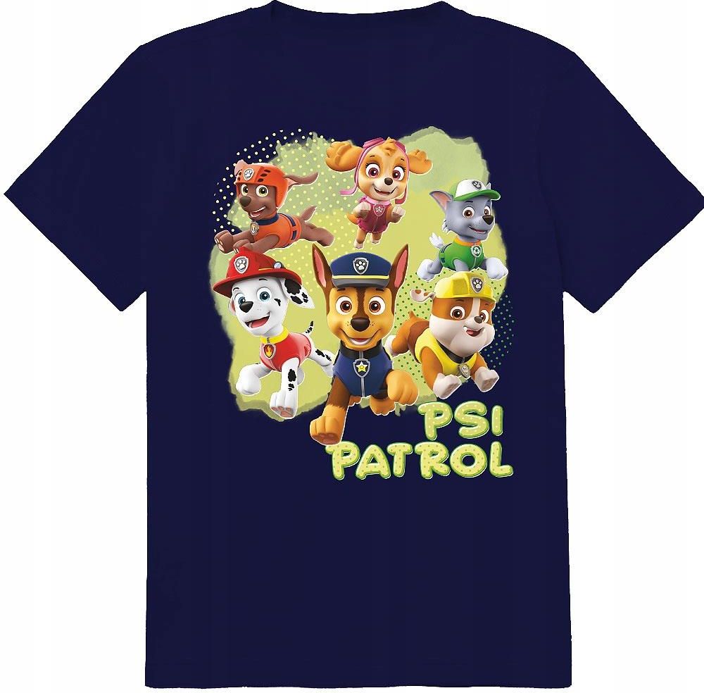 Koszulka Dziecięca T-shirt Dla Dziecka Psi Patrol 116 Jakość - Ceny i ...