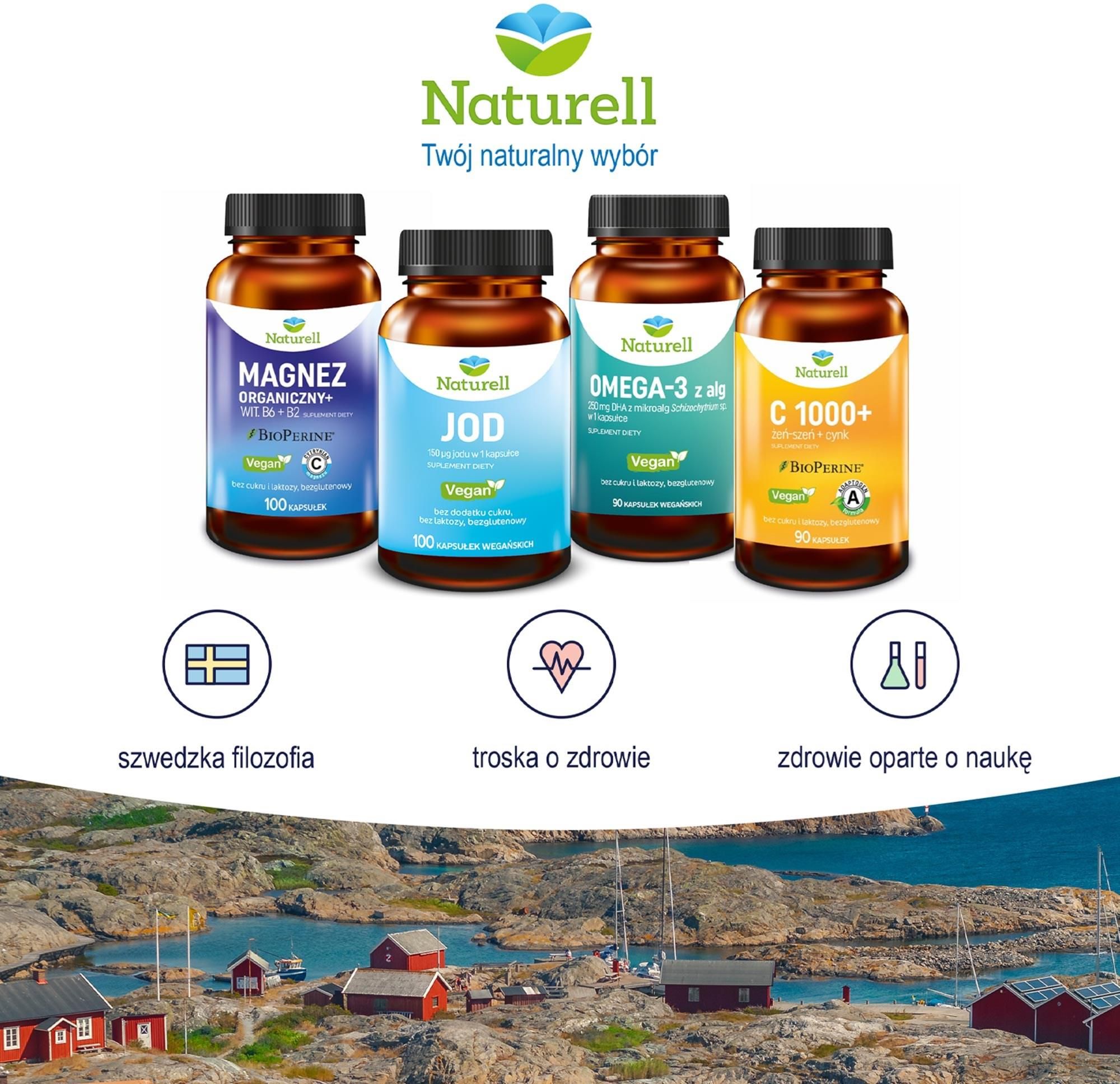 Naturell Magnez Organiczny +, 100 kapsułek - Opinie i ceny na Ceneo.pl
