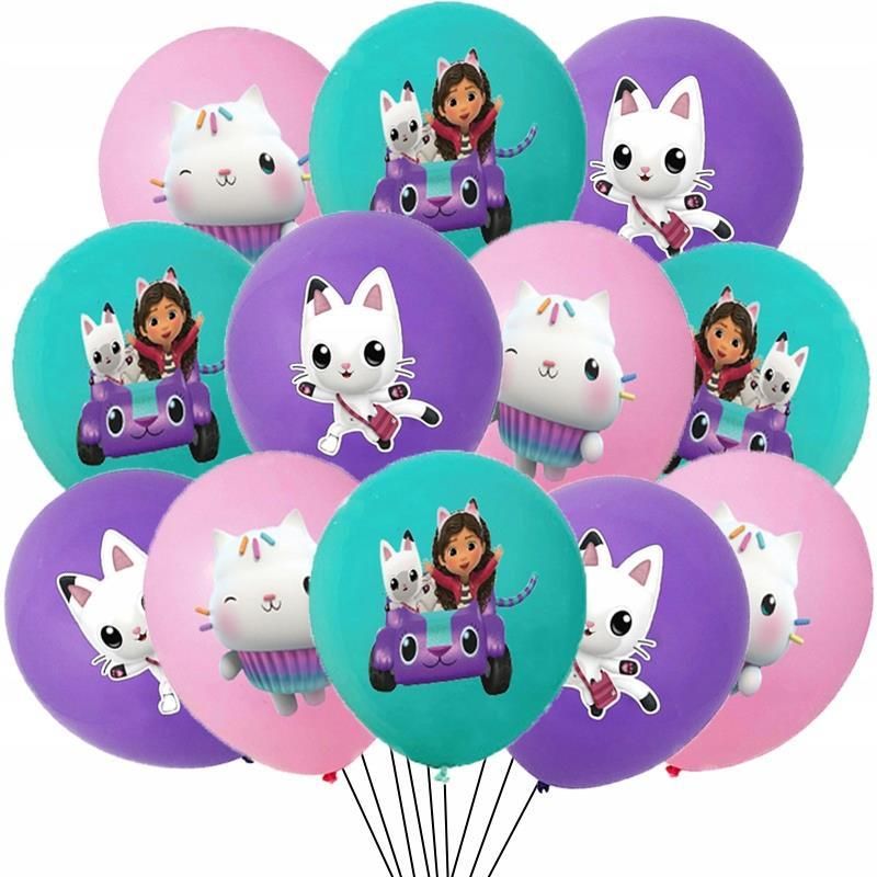 Balony Koci Domek Gabi Zestaw Balonów Urodzinowych - Ceny i opinie ...