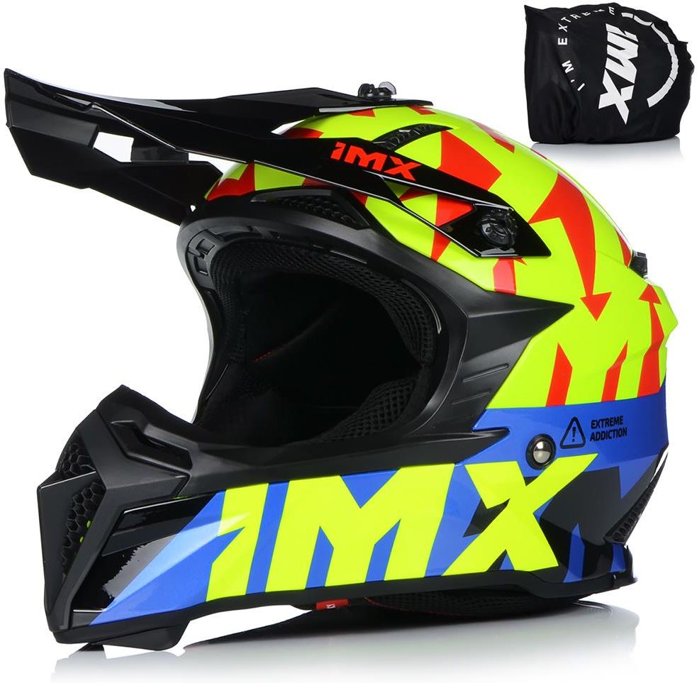 Kask motocyklowy Imx Fmx-02 Lekki Pod Gogle - Opinie i ceny na Ceneo.pl