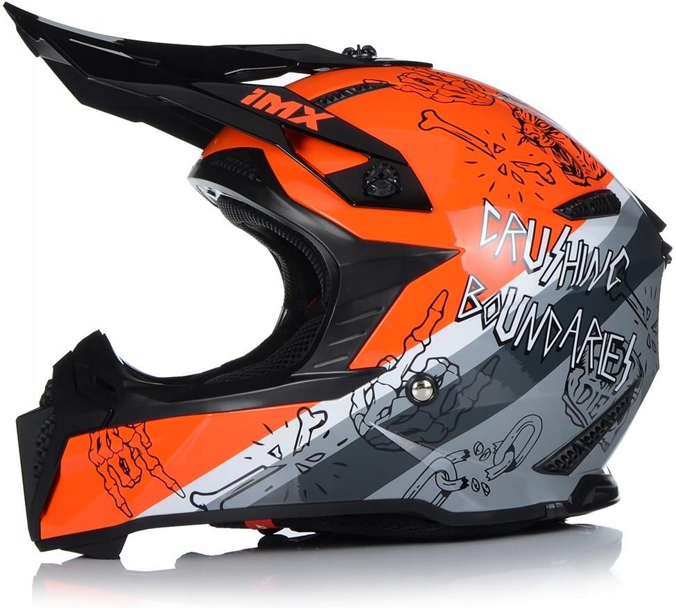 Kask motocyklowy Imx Fmx-02 Lekki Pod Gogle - Opinie i ceny na Ceneo.pl