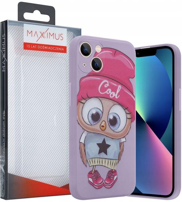 Maxximus Mx Owl Cool Iphone 13 Mini Purple Fioletowy - Etui na telefon ...