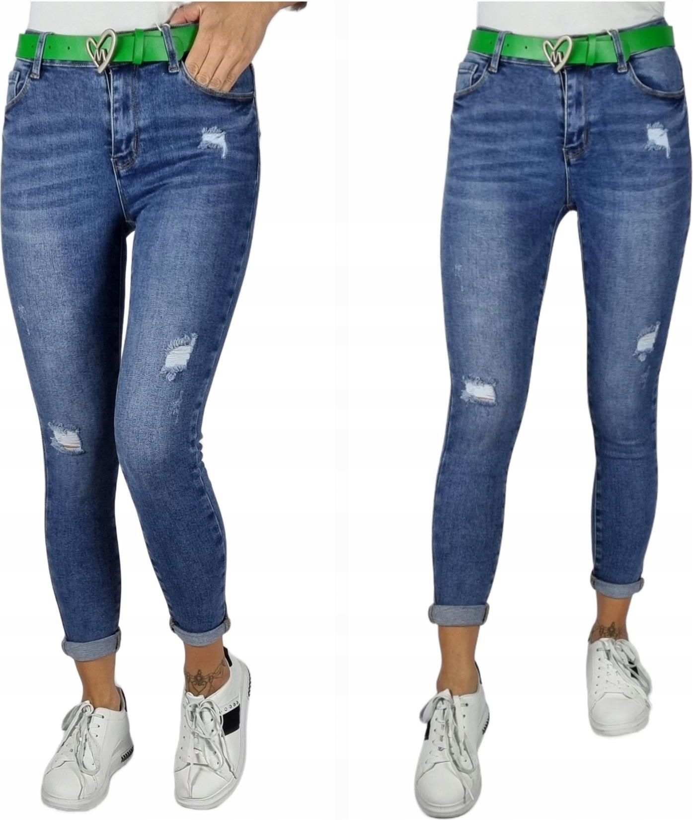 M.sara Spodnie Jeansowe Z Dziurami Rozmiar 31 - Ceny i opinie - Ceneo.pl