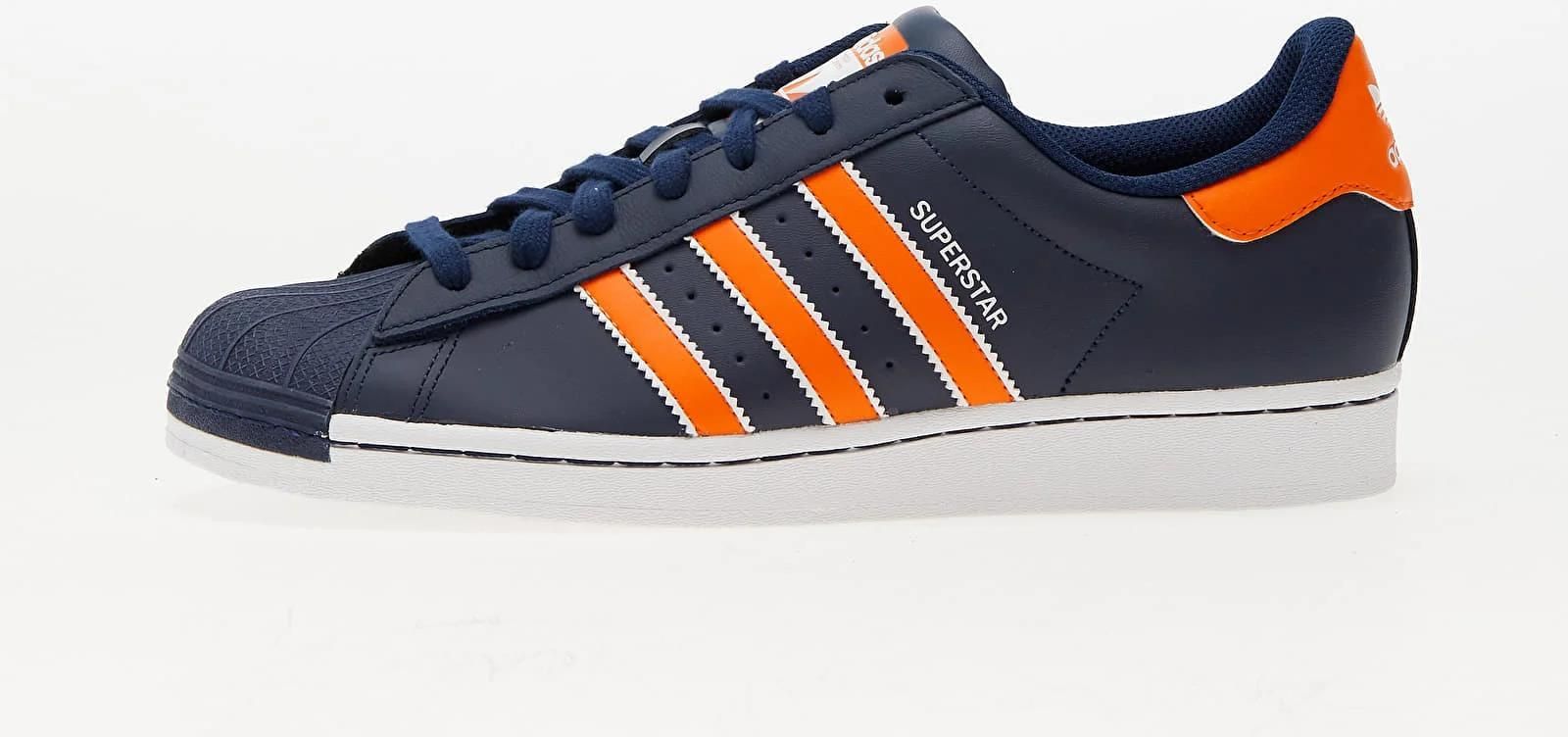 Adidas Superstar Night Indigo/ Orange/ Ftw White - Ceny i opinie - Ceneo.pl