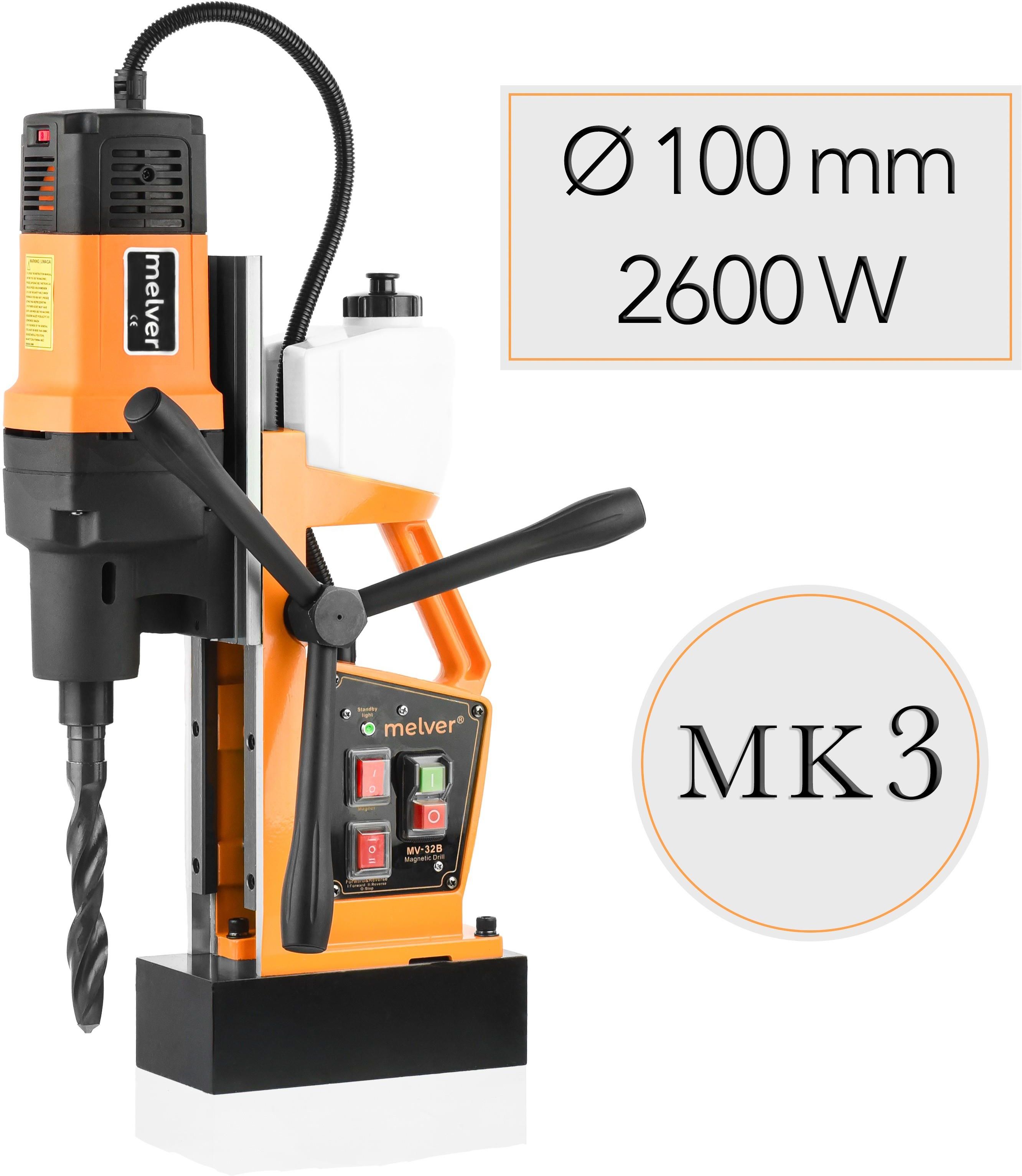 Wiertarka Melver Wiertarka Magnetyczna Mv-32B Zestaw 2 (MV32BII ...