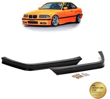 Mtuning Dokładka Przedniego Zderzaka Matt Black Bmw 3 (E36) Coupe Touring Compact Cabrio Sedan ...