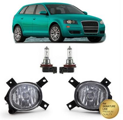 Mtuning Zestaw Lamp Przeciwmgielnych Audi A3 (8P) Hatchback Sportback Cabrio A4 B7 (8E) Sedan ...