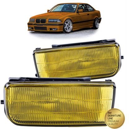Tuning optyczny Mtuning Zestaw Lamp Przeciwmgielnych Yellow Bmw 3 (E36) Coupe Touring Compact ...