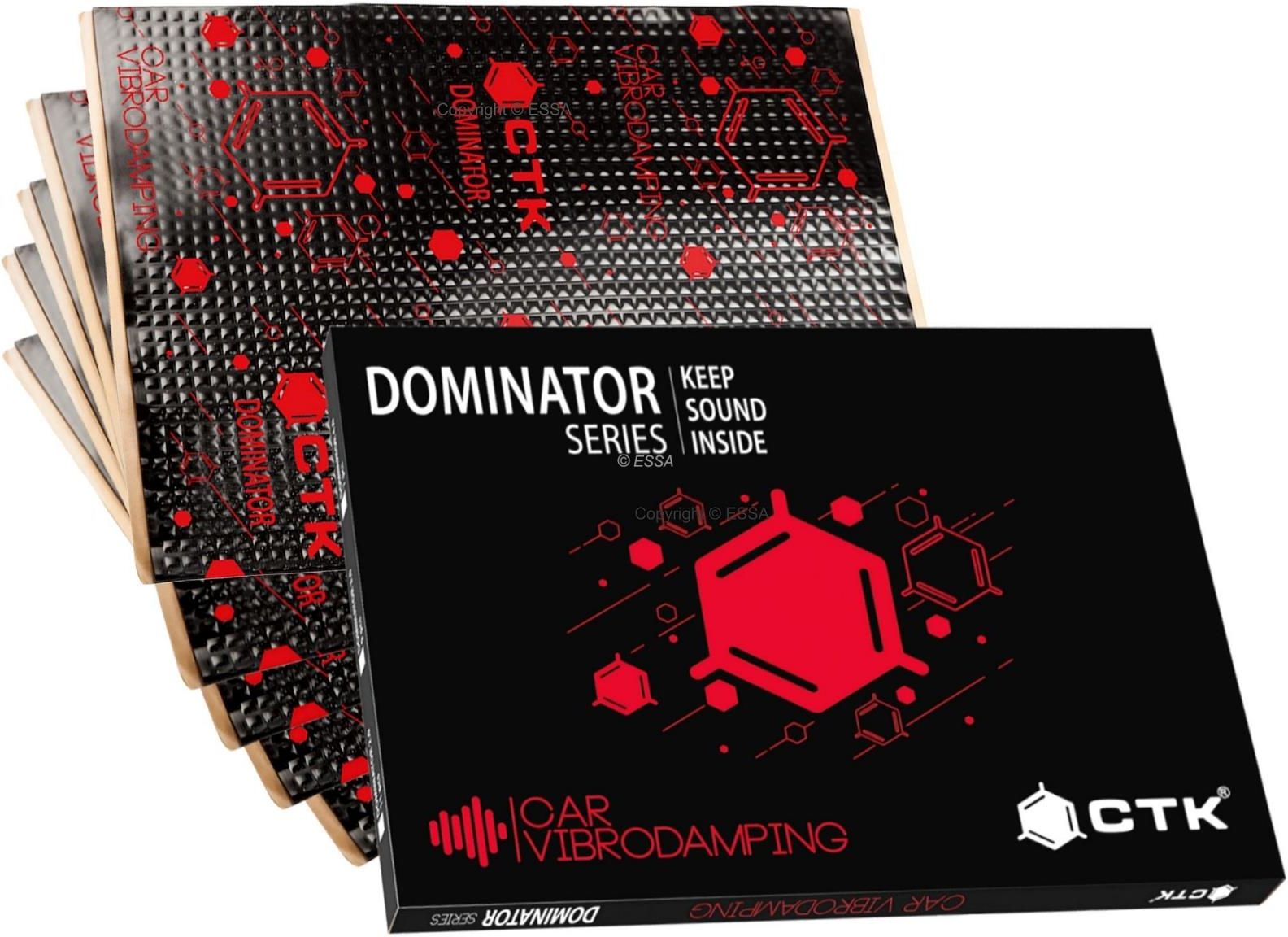 Element wygłuszający Ctk Dominator 40 Box - Mata Tłumiąca 10Szt. 1 85M2 CTDOM40P - Opinie i ceny ...