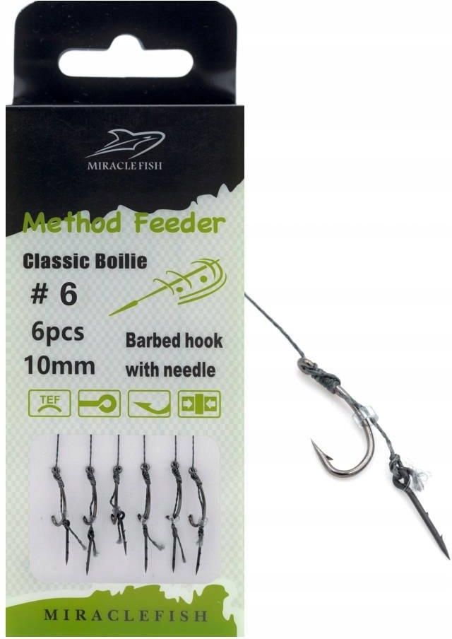 Miracle Fish Przypony Method Feeder Z Igłą 12 - Ceny i opinie - Ceneo.pl
