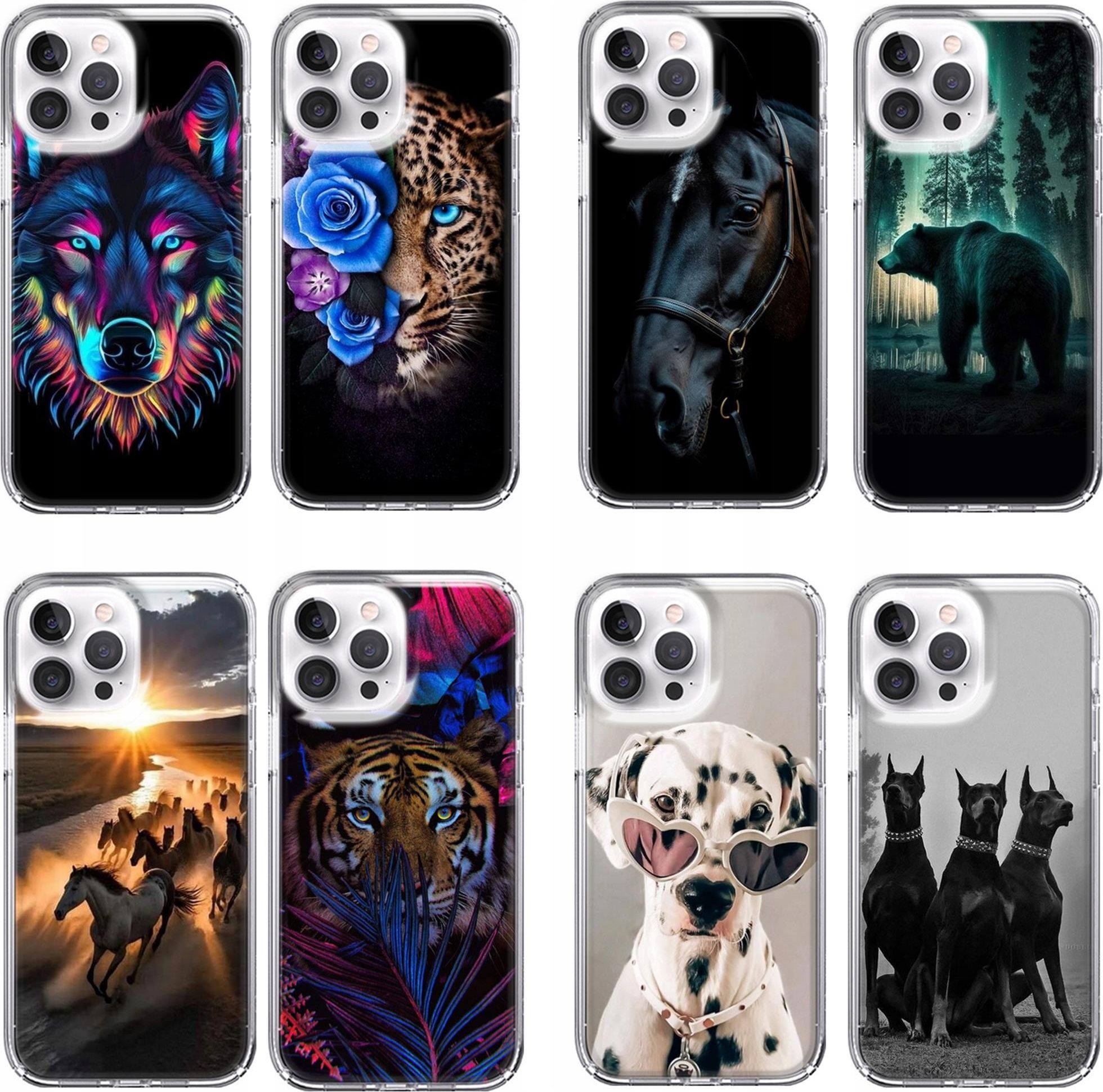 Leo Etui Magsafe Silikon Zwierzęta Animals Różne Do Iphone 12 Pro ...