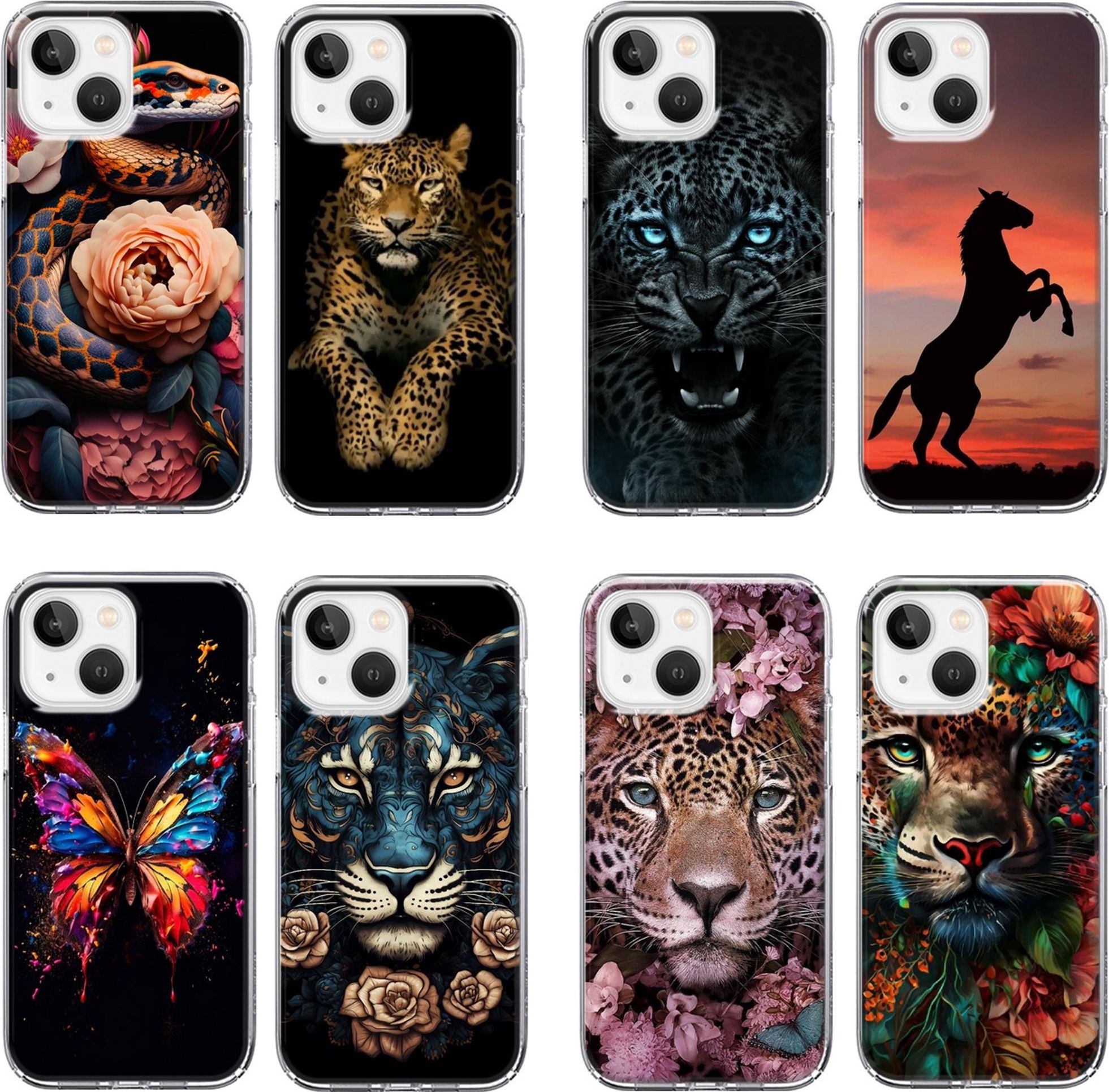 Leo Etui Magsafe Silikon Zwierzęta Animals Różne Do Iphone 12 - Etui na ...