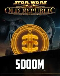 Star Wars The Old Republic SWTOR Credits 5000M - Republic - Karta Pre ...