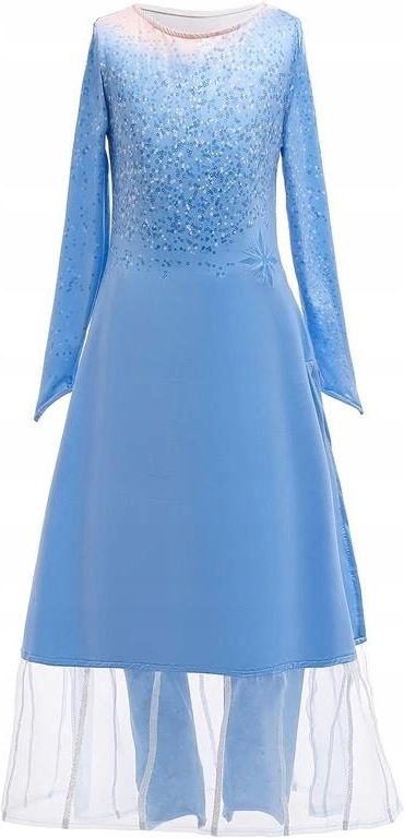 Strój Elsa Komplet Frozen 2 Sukienka Leginsy 122 - Ceny i opinie - Ceneo.pl