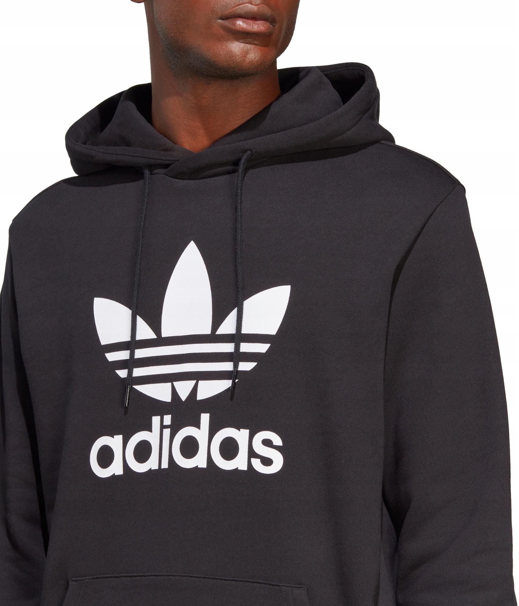 Adidas Trefoil Męska Bluza Kangurka Z Kapturem Bawełna r. M - Ceny i ...