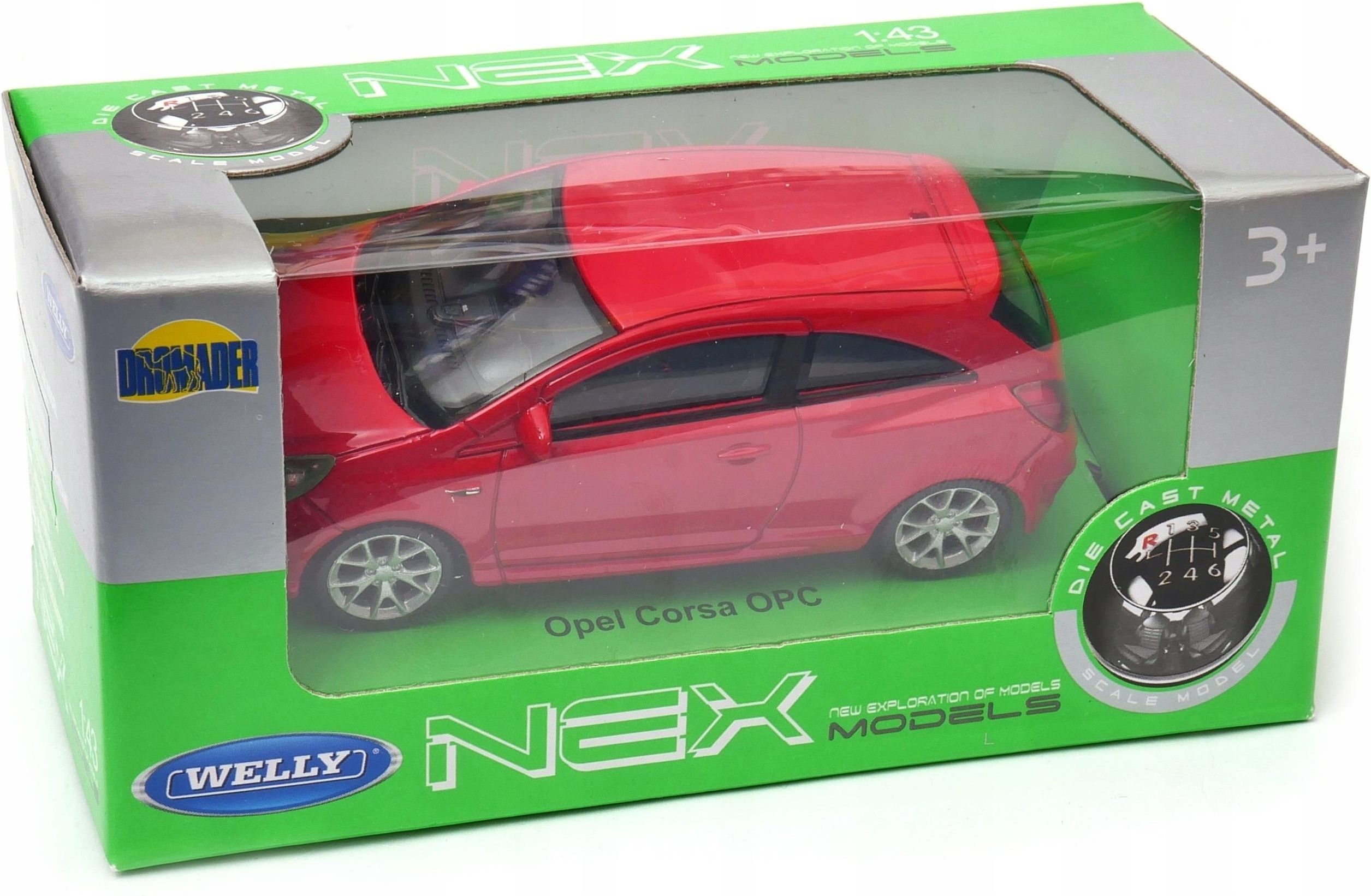 Welly Model 1:43 Opel Corsa Opc Autko Resorak 201913 - Ceny i opinie ...