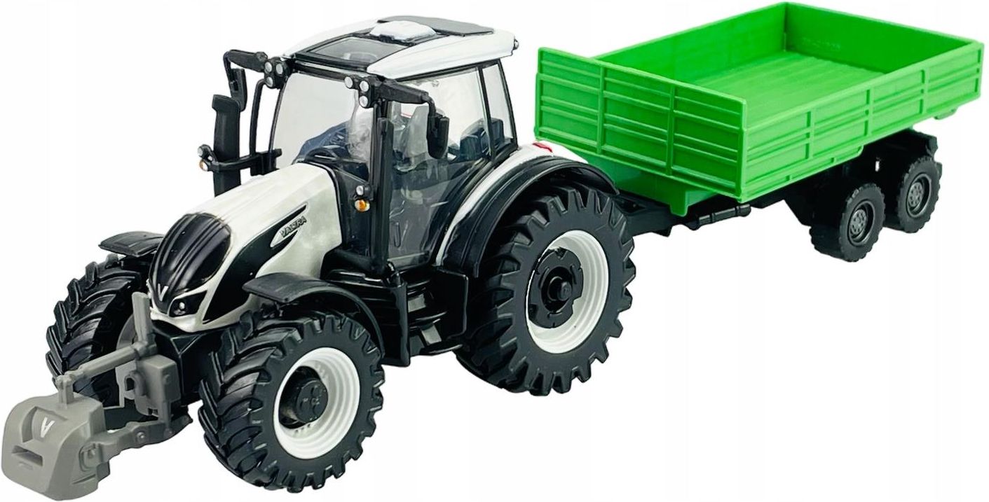 Bburago Traktor Valtra N174 Z Przyczepą 10Cm - Ceny i opinie - Ceneo.pl