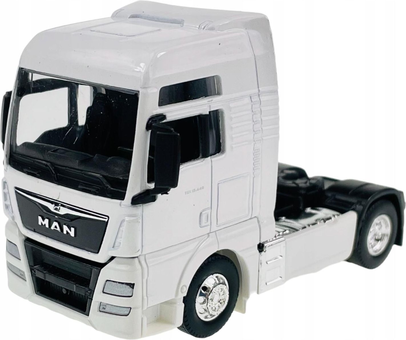 Welly Man Tgx Xxl Biały 1:64 Ciężarówka Tir Koń Nowy Metalowy Model ...