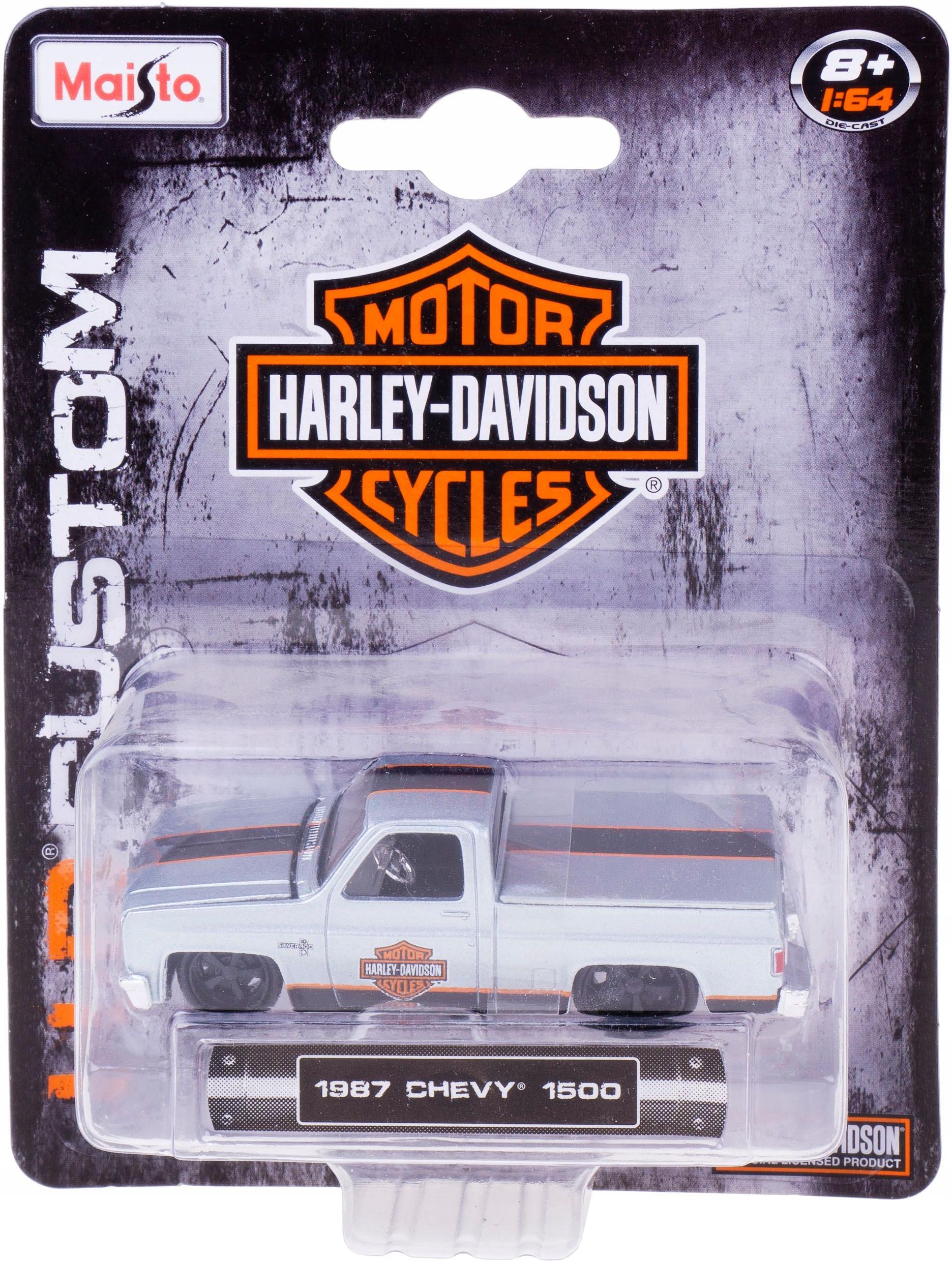 Maisto Chevy 1500 '87 Pickup Harley Davidson 1:64 77289 - Ceny i opinie ...