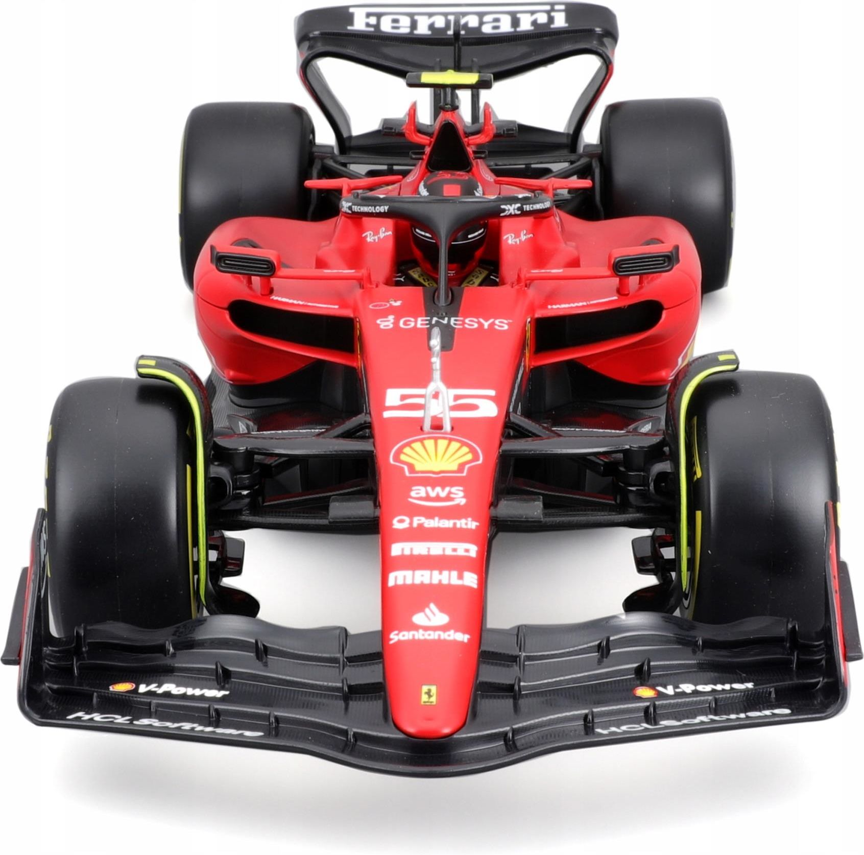 Bburago Bolid F1 Ferrari Sf-23 Carlos Sainz 1:18 Model 18-16812 ...