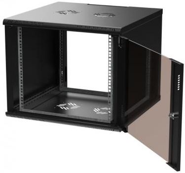 Extralink Premium 9U 600x600 Czarna Szafa rack montowana na ścianie ...