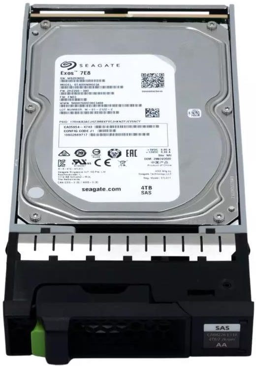 Dysk serwerowy FUJITSU HDD 4TB 3.5“ 7.2K SAS 6G - CA05954-2397 CA07670-E014 CA08226-E114 ...