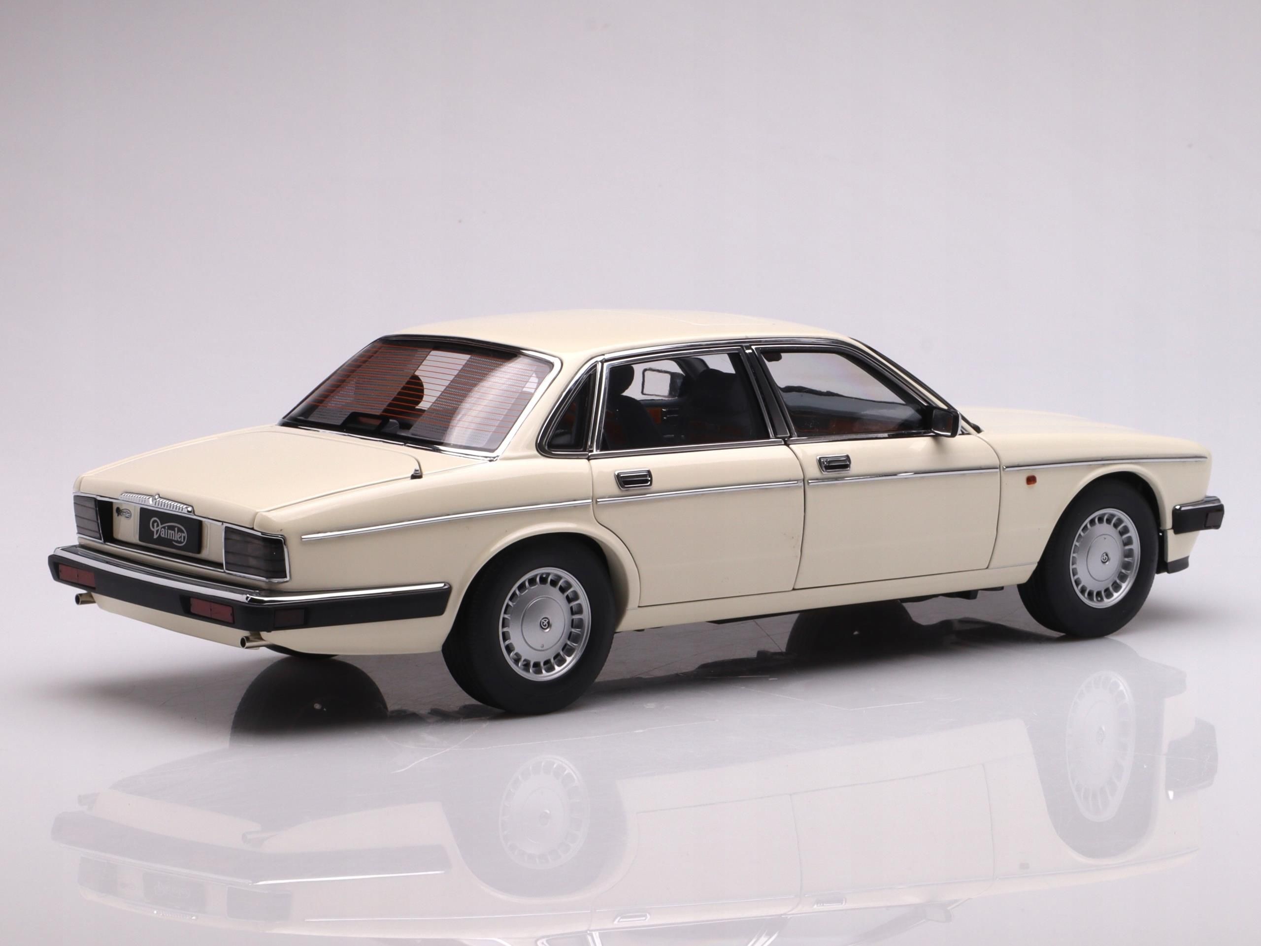 Model Samochodu Jaguar Xj6 Xj40 1986 Glacier White Almost Real 1:18 ...