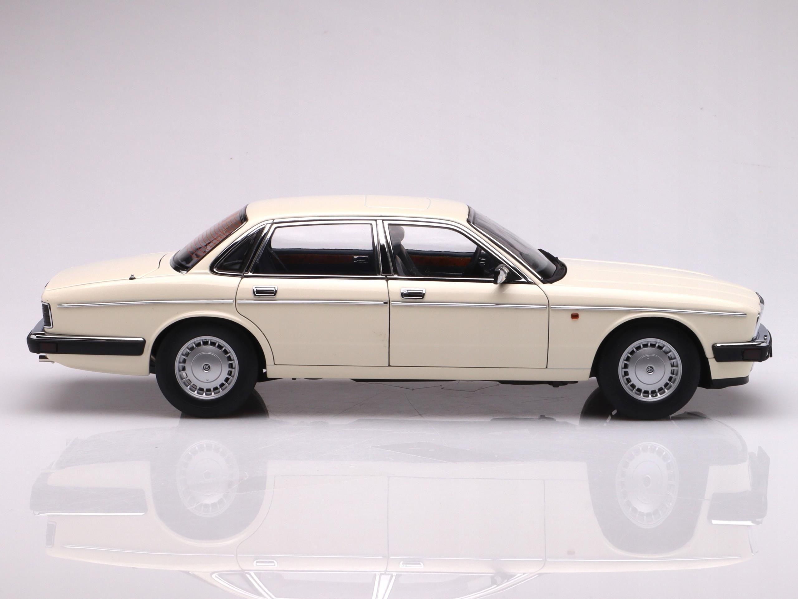 Model Samochodu Jaguar Xj6 Xj40 1986 Glacier White Almost Real 1:18 ...