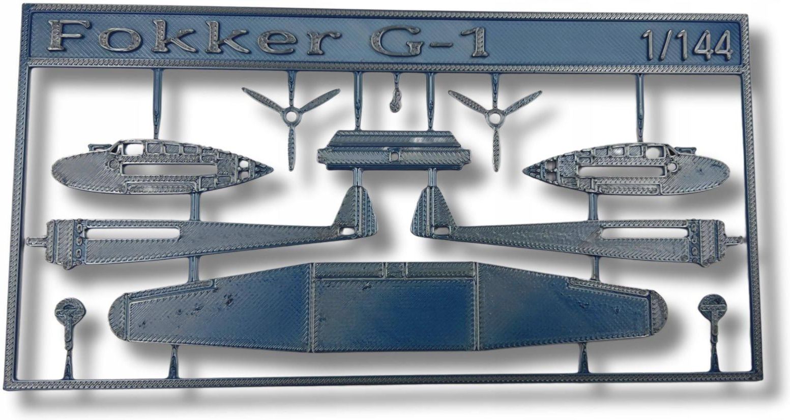 Model Samolotu Fokker G1 Diy Do Złożenia Druk 3D Różne BRAK - Ceny i ...