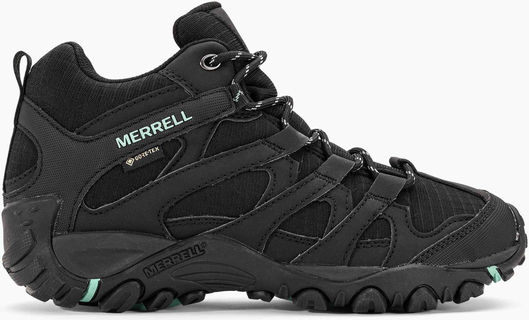 Buty trekkingowe Merrell Claypool Sport Mid Gtx Black Wave - Ceny i ...