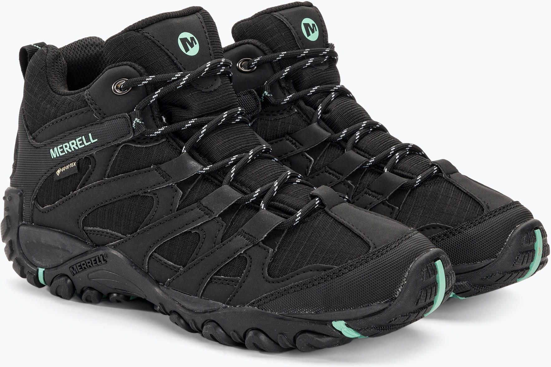 Buty trekkingowe Merrell Claypool Sport Mid Gtx Black Wave - Ceny i ...