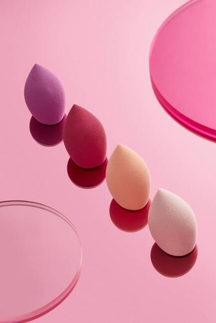 Real Techniques Mini Miracle Complexion Sponge Zestaw 4X Gąbka Do ...