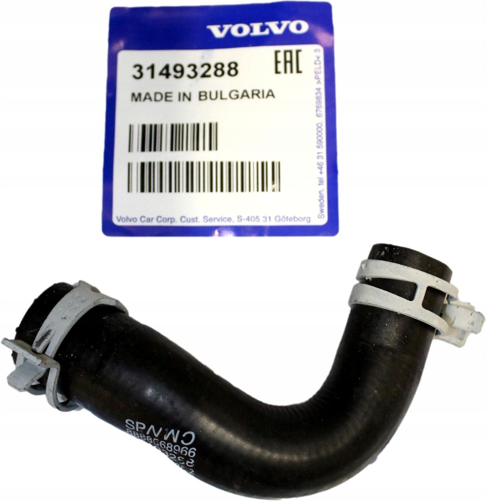 Volvo S60 V60 S90 V90 Xc40 Xc60 Xc90 Przewód Wodny Chlodniczka Skrzyni ...