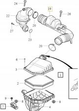 Volvo Xc60 S60 V60 Xc90 S90 V90 Rura Przewód Powietrza 32222072 ...