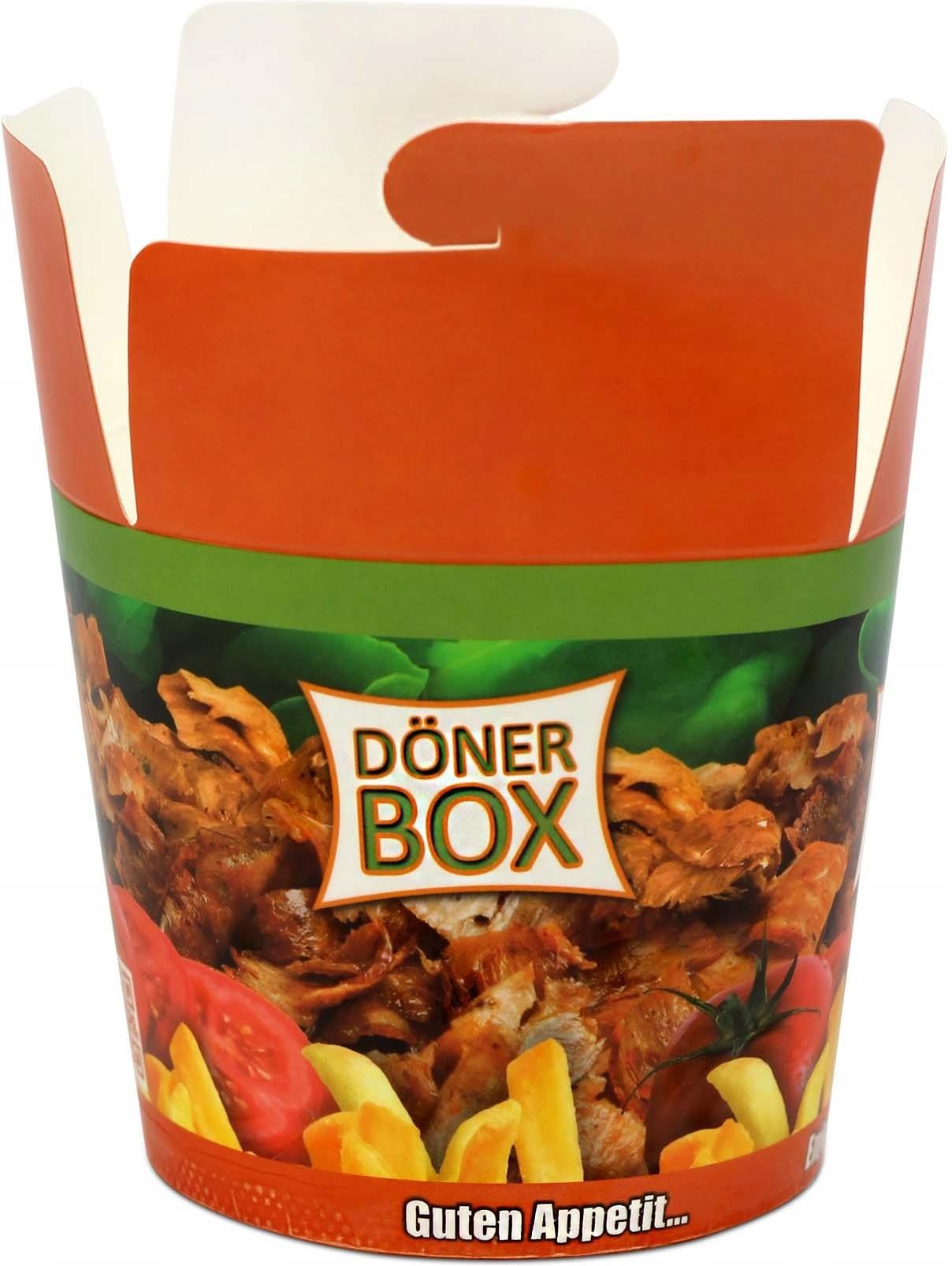 Dubaifood Opakowanie Doner Kebab Box 500Ml 16Oz Nadruk 50szt. Food ...