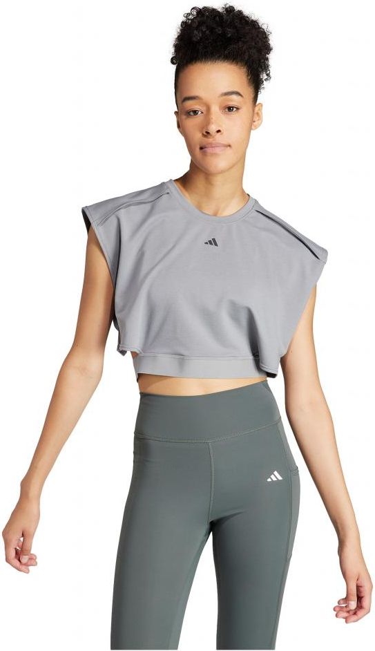 Koszulka adidas Power Aeroready Crop Sleeveless - IT6733 - Ceny i ...